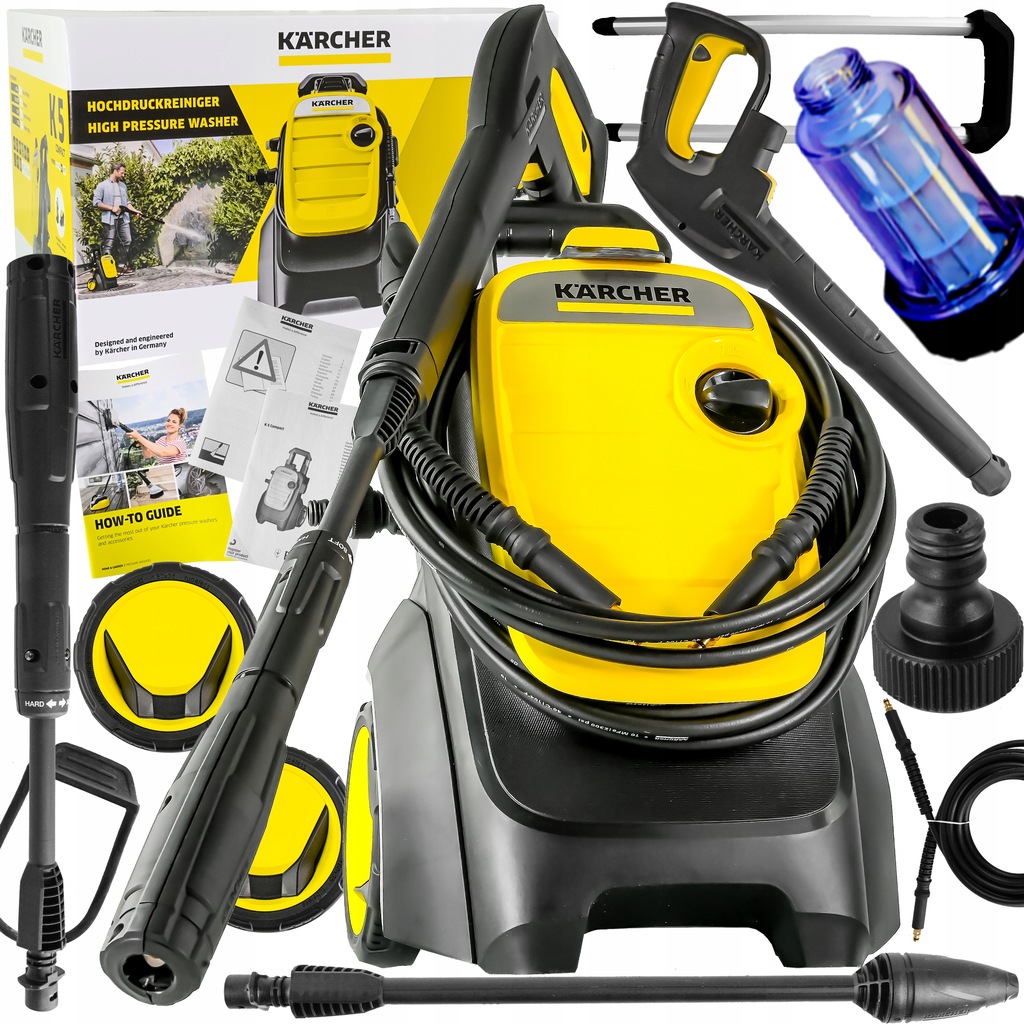 MYJKA CIŚNIENIOWA KARCHER K5 COMPACT + FILTR WODY - 10507332738 - oficjalne archiwum Allegro