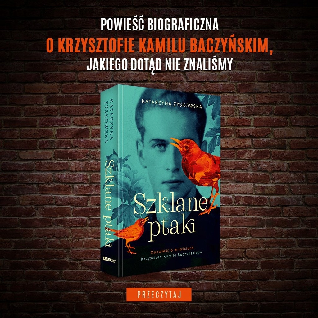 SZKLANE PTAKI BACZYŃSKI Katarzyna Zyskowska Znak - 12426685169 - oficjalne archiwum Allegro