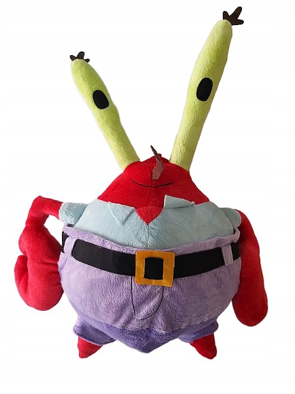 Maskotka plusz 45cm SPONGEBOB Pan Eugeniusz Krab - 9294751153 ...
