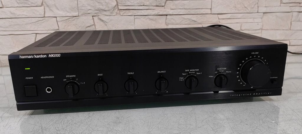 Harman Kardon HK6100 Integrated Stereo Amplifier - 13342329049 - oficjalne archiwum Allegro