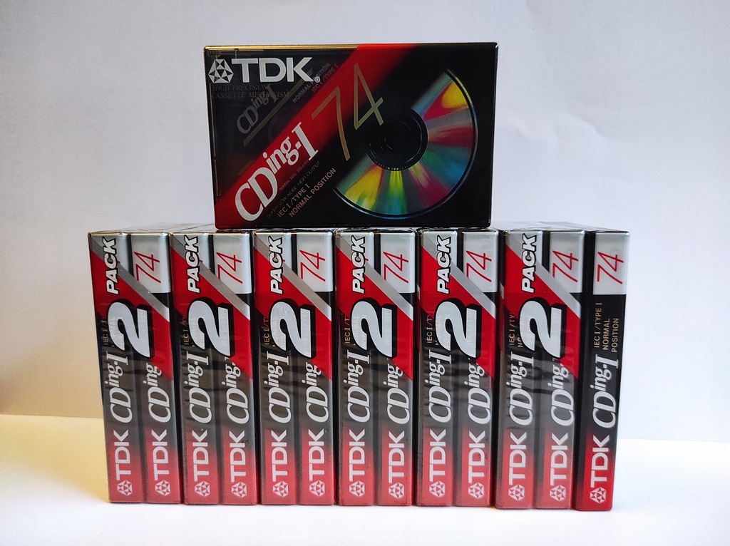 TDK CDing-I 74 NOS folia - 9939468098 - oficjalne archiwum Allegro