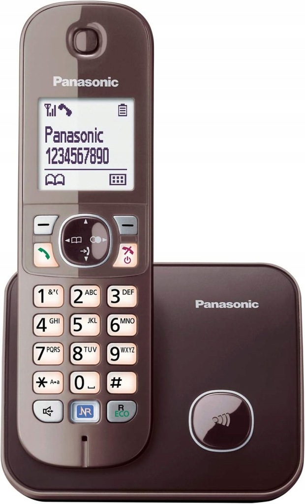 PANASONIC TELEFON STACJONARNY BEZPRZEWODOWY TG6811 - 14180204406 ...