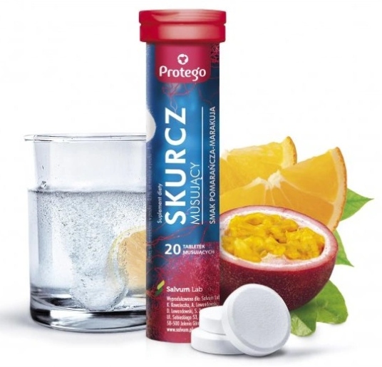 Protego Skurcz Musujący magnez potas B6 x 20tabl. - 12273686978 ...