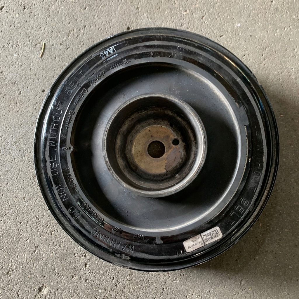 VW TOUAREG AUDI Q7 KOŁO PASOWE DRGAŃ 059105251DF - 8681471391 ...