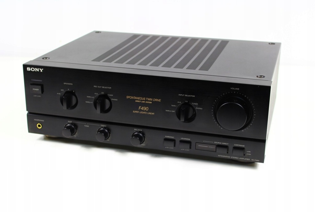 Wzmacniacz stereo Sony TA-F490 - 7584583768 - oficjalne archiwum Allegro