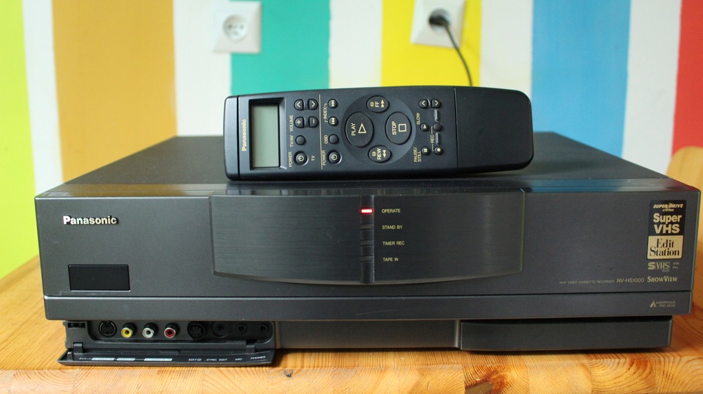 Magnetowid VHS PANASONIC NV-HS1000 - 15793067983 - oficjalne archiwum ...