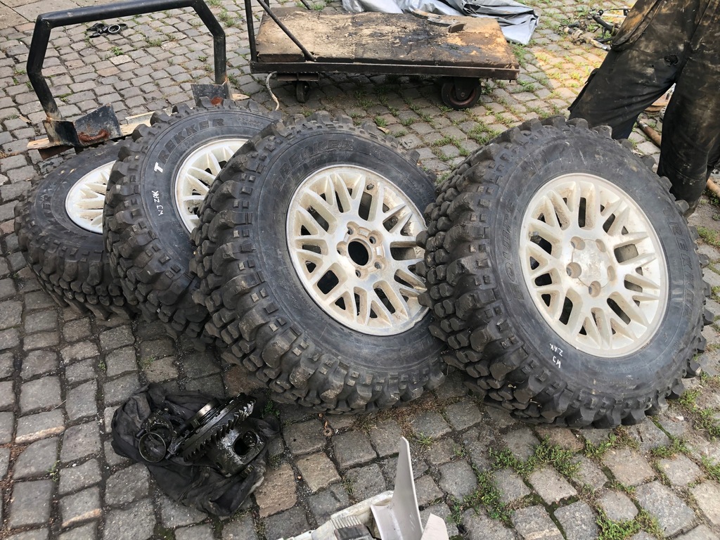 Jeep Grand Cherokee WJ Koła Felgi 17 MT Simex - 12597757119 - oficjalne ...