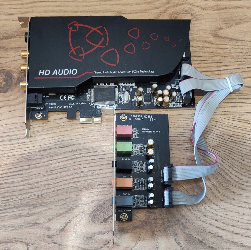 Karta dźwiękowa wewnętrzna AIM SC808 - 13699763658 - oficjalne archiwum ...