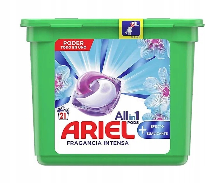 ARIEL COLOR ALL IN ONE 21 KAPSUŁEK DO PRANIA DO359 - 12593709988 ...