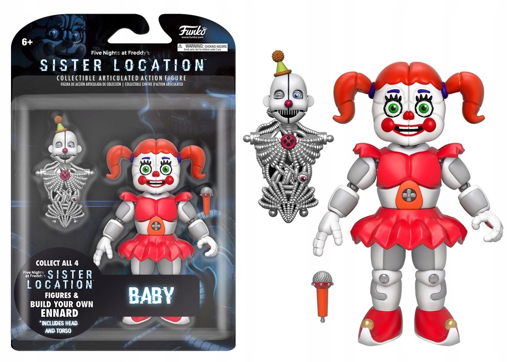 BABY ENNARD Five Nights At Freddy's FNAF Figurka - 8394117527 ...