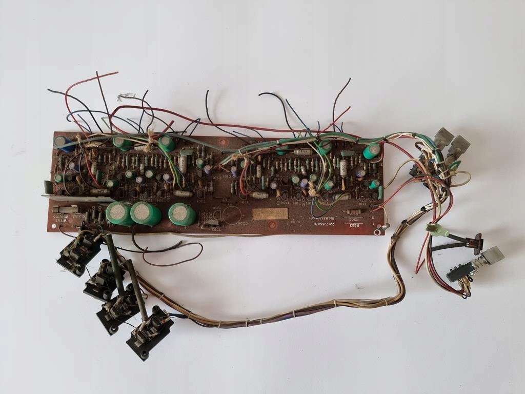 UNITRA KOREKTOR FS 032 FS 042 PŁYTA GŁÓWNA NR.2 - 13385779728 ...