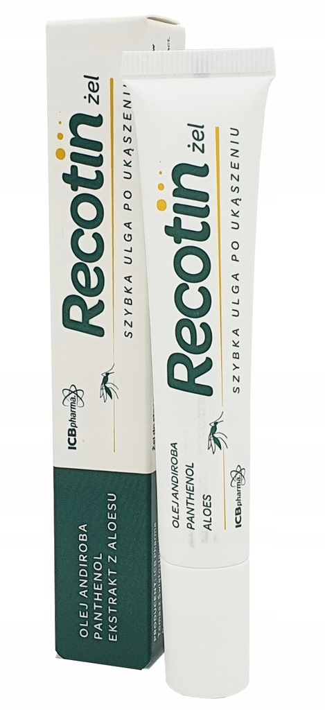 RECOTIN Żel po ukąszeniu owadów, 20ml - 10997820719 - oficjalne ...