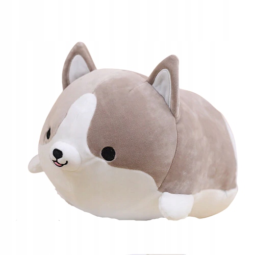 PLUSZOWY PIES CORGI PLUSZAK MASKOTKA ZABAWKA 60CM - 11532793651 ...