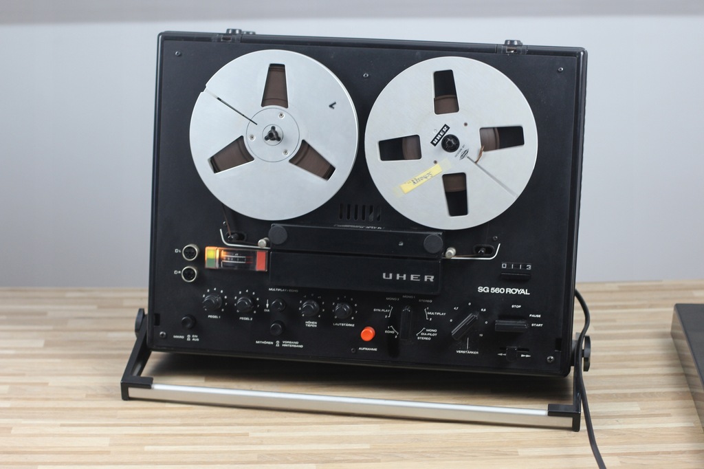 Uher SG 560 Royal magnetofon szpulowy , opis - 14861916848 - oficjalne archiwum Allegro