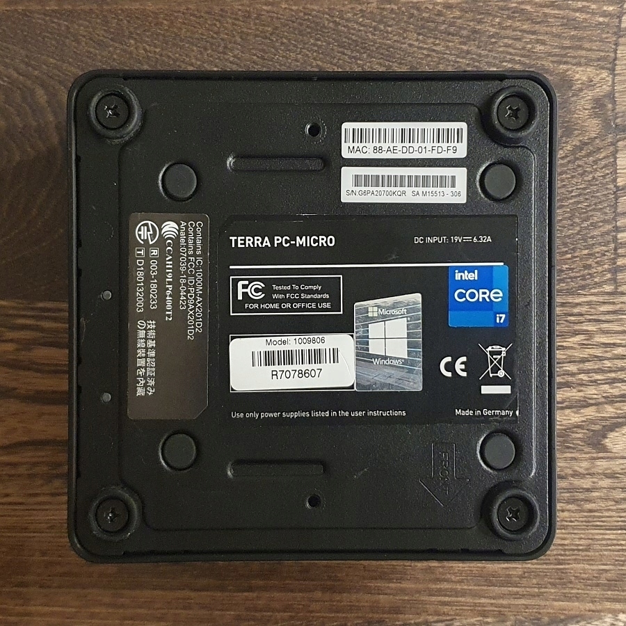 Komputer TERRA PC-Micro 7000 i7-1165G7 16GB 500GB - 13154382537 ...