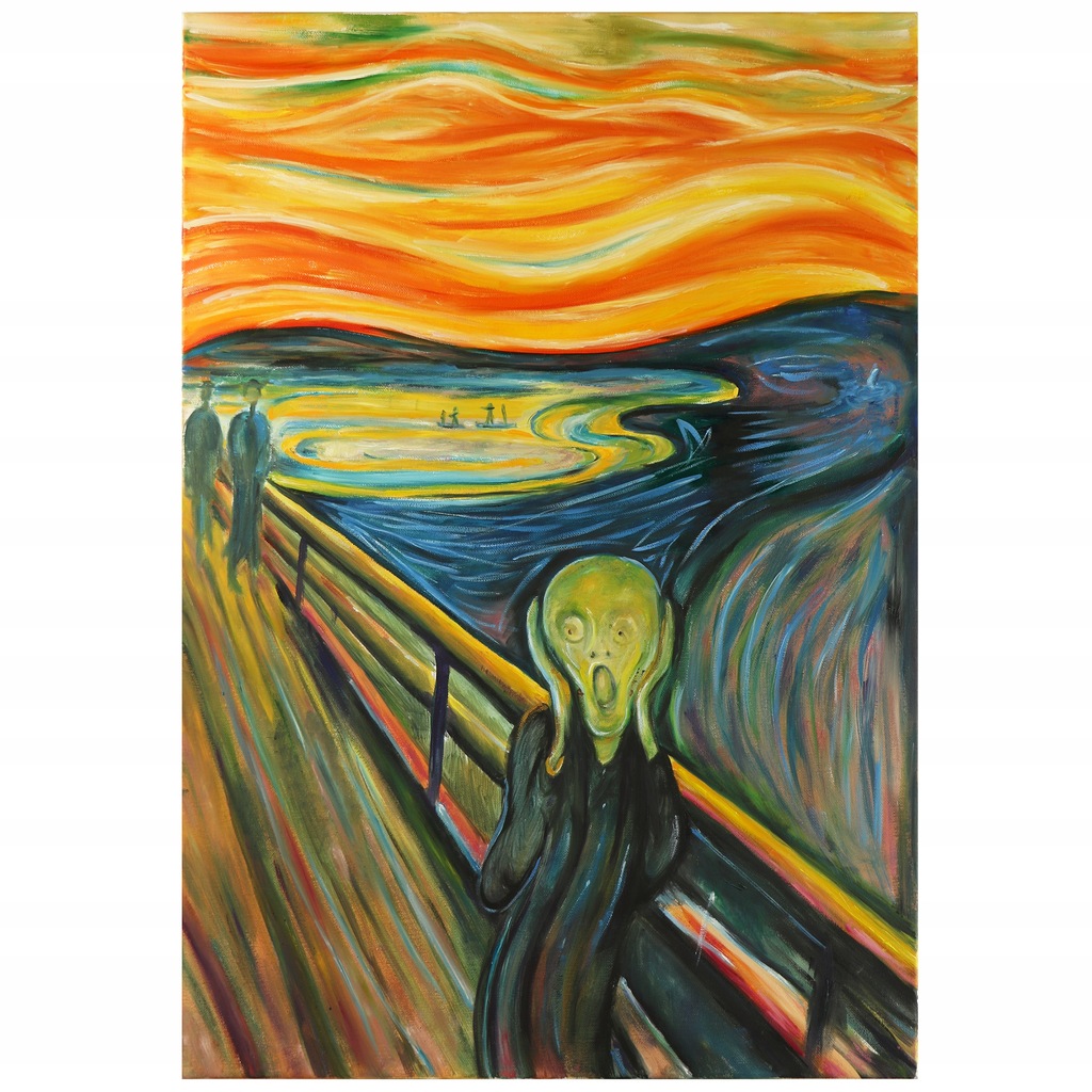 Krzyk Edvard Munch - obraz malowany reprodukcja - 11770119708 ...