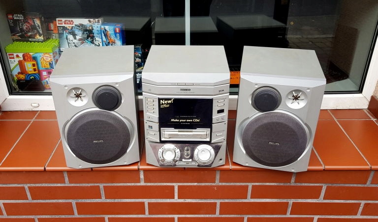 WIEŻA PHILIPS FW-R7/22 PILOT ZMIENIARKA SPRAWNA - 8461582028 ...