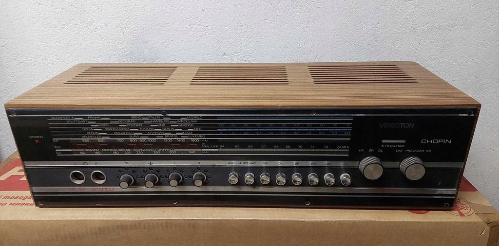 Amplituner Stereo HiFi Videoton Chopin - 14948117846 - oficjalne ...