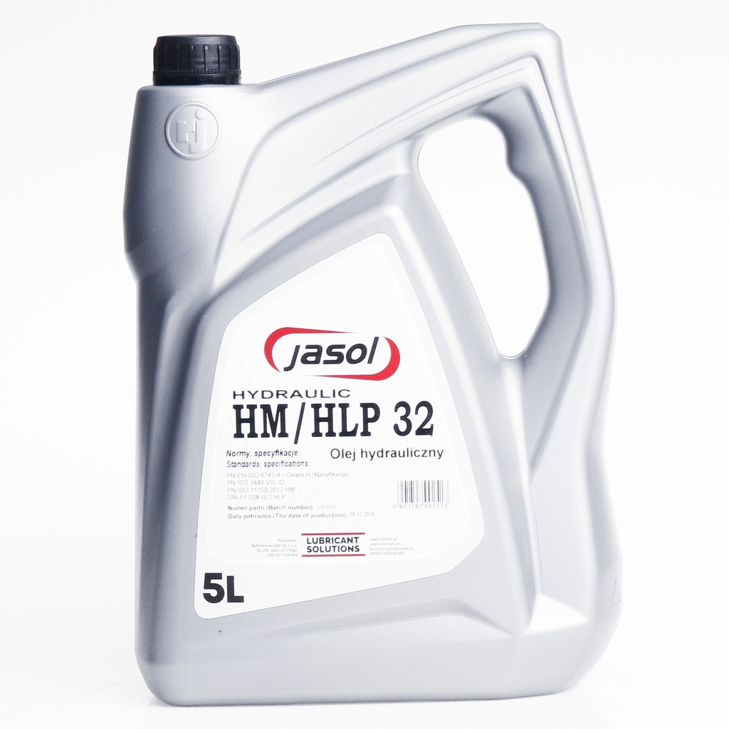 OLEJ HYDRAULICZNY JASOL HYDRAULIC HM/HLP 32 5L - 8608422544 - oficjalne archiwum Allegro