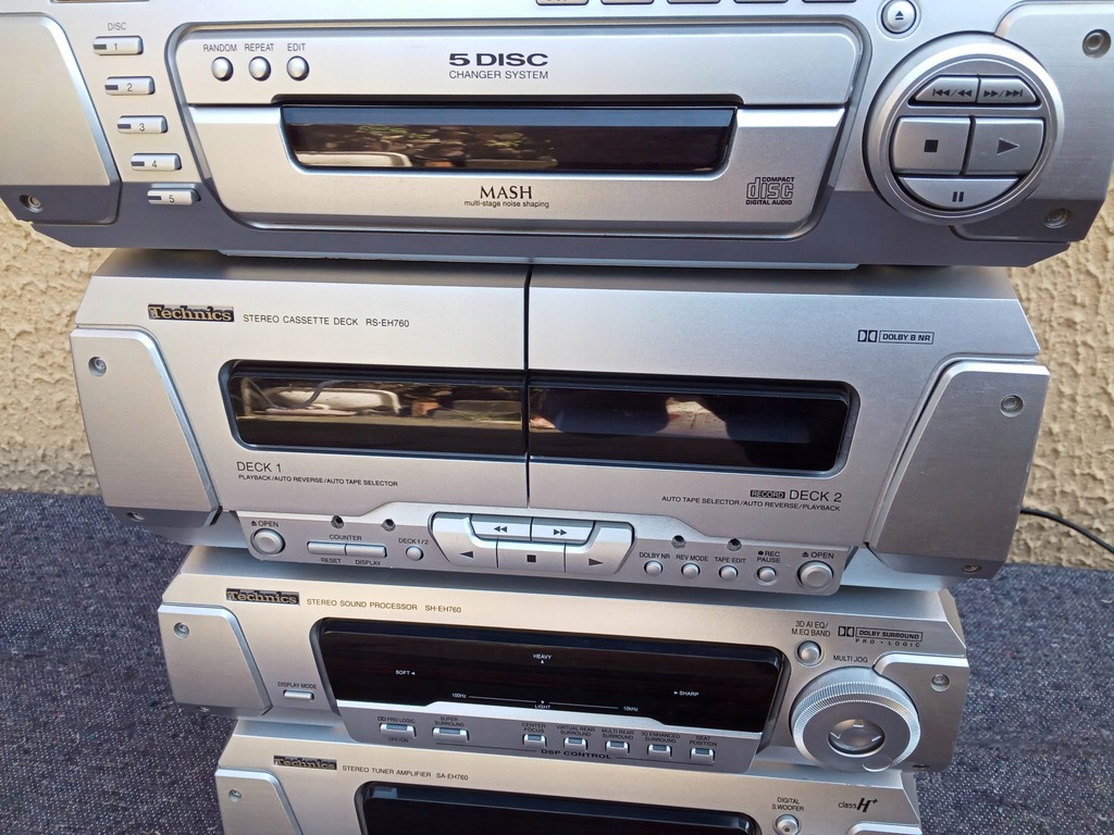 TECHNICS SA-EH760 + SH-EH760 +RS-EH760 + SL-EH760 - 14218168121 ...