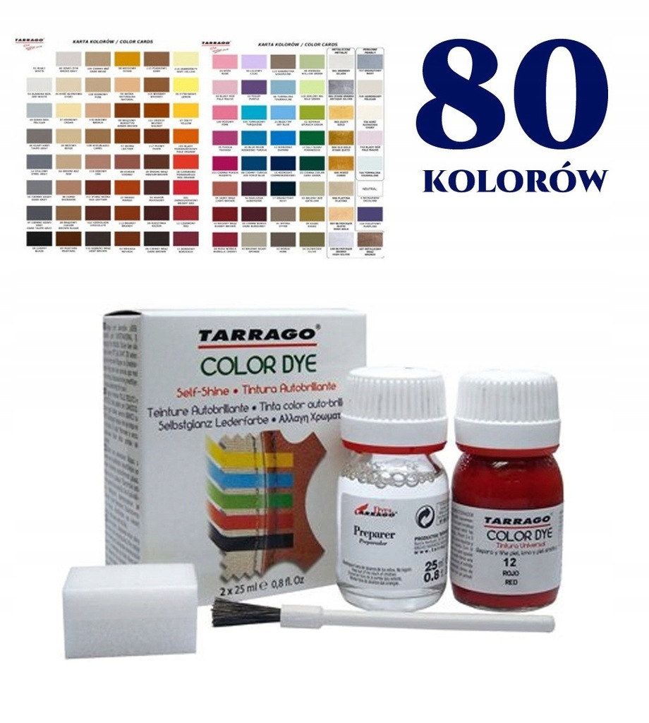 49 Farba do butów TARRAGO Color Dye Double 25ml+25 - 9085146007 ...