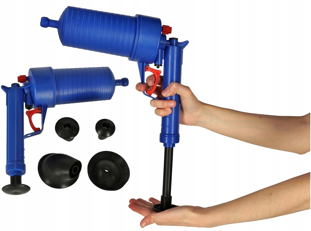 PISTOLET DO UDRAŻNIANIA RUR PRZEPYCHACZ TOALET - 14265900772 ...