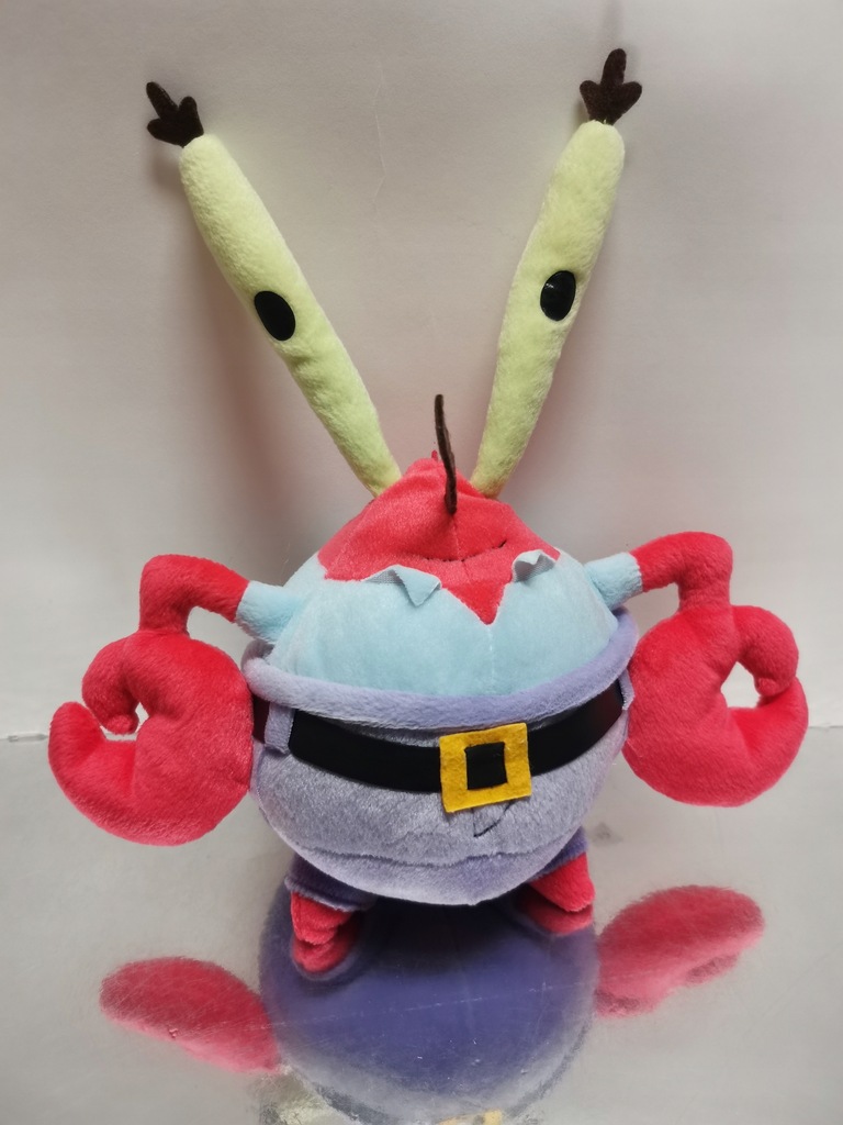 Pan KRAB Eugeniusz Spongebob duża maskotka 35cm - 11580239376 ...