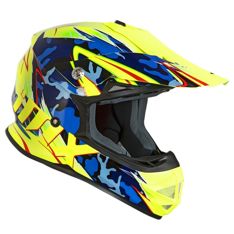 Kask IMX FMX-01 CAMO FLO YELLOW - 10942420362 - oficjalne archiwum Allegro