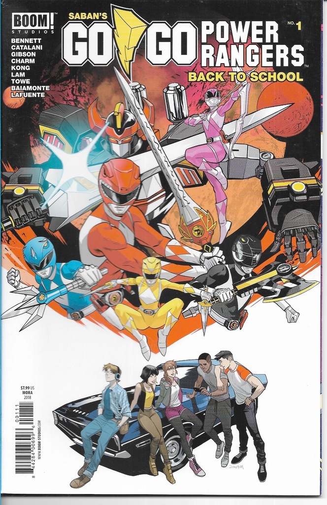 Go Go Power Rangers Back to School 1/2018 j.ang - 11822894126 ...
