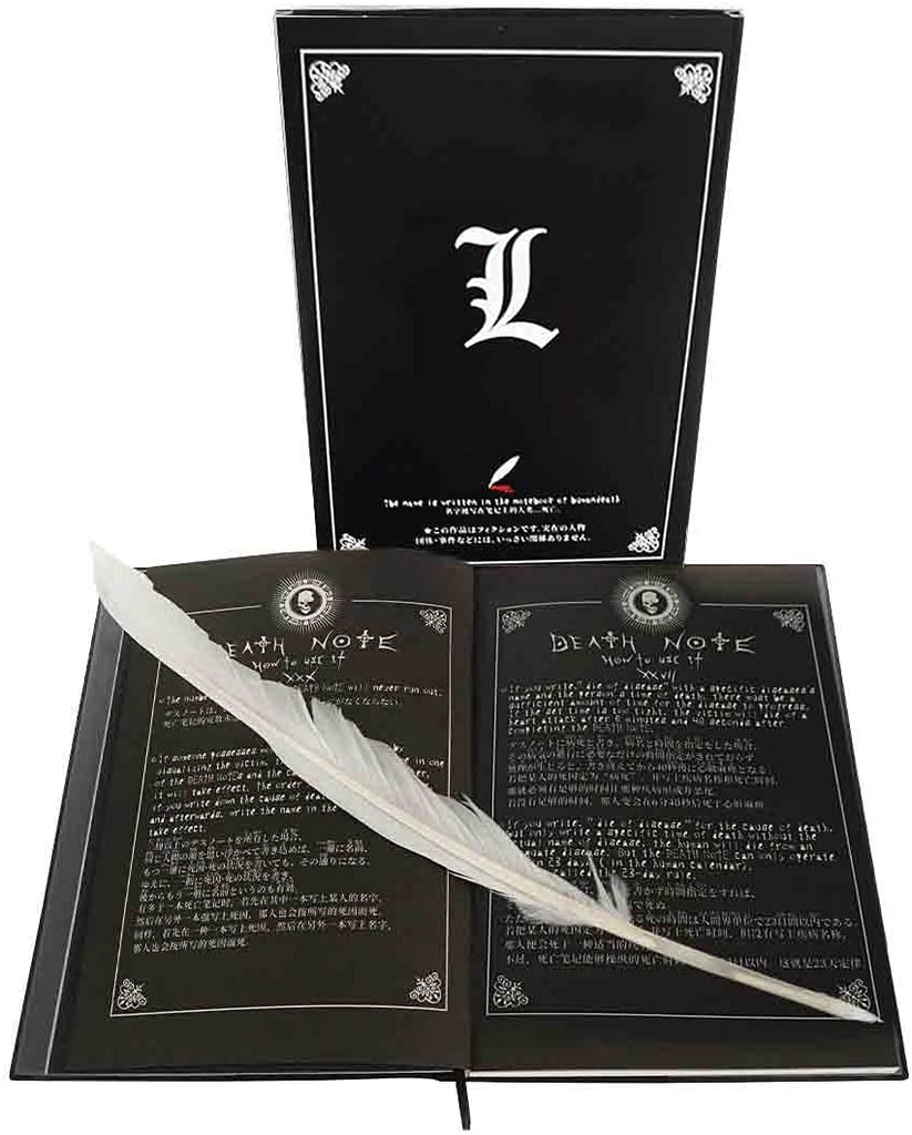 DEATH NOTE NOTES ŚMIERCI /OPIS - 12398160056 - oficjalne archiwum Allegro