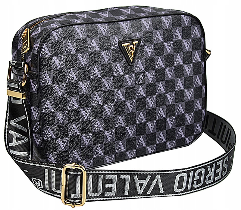 SERGIO VALENTINI TOREBKA damska LISTONOSZKA Czarna - 12913414595 - oficjalne archiwum Allegro