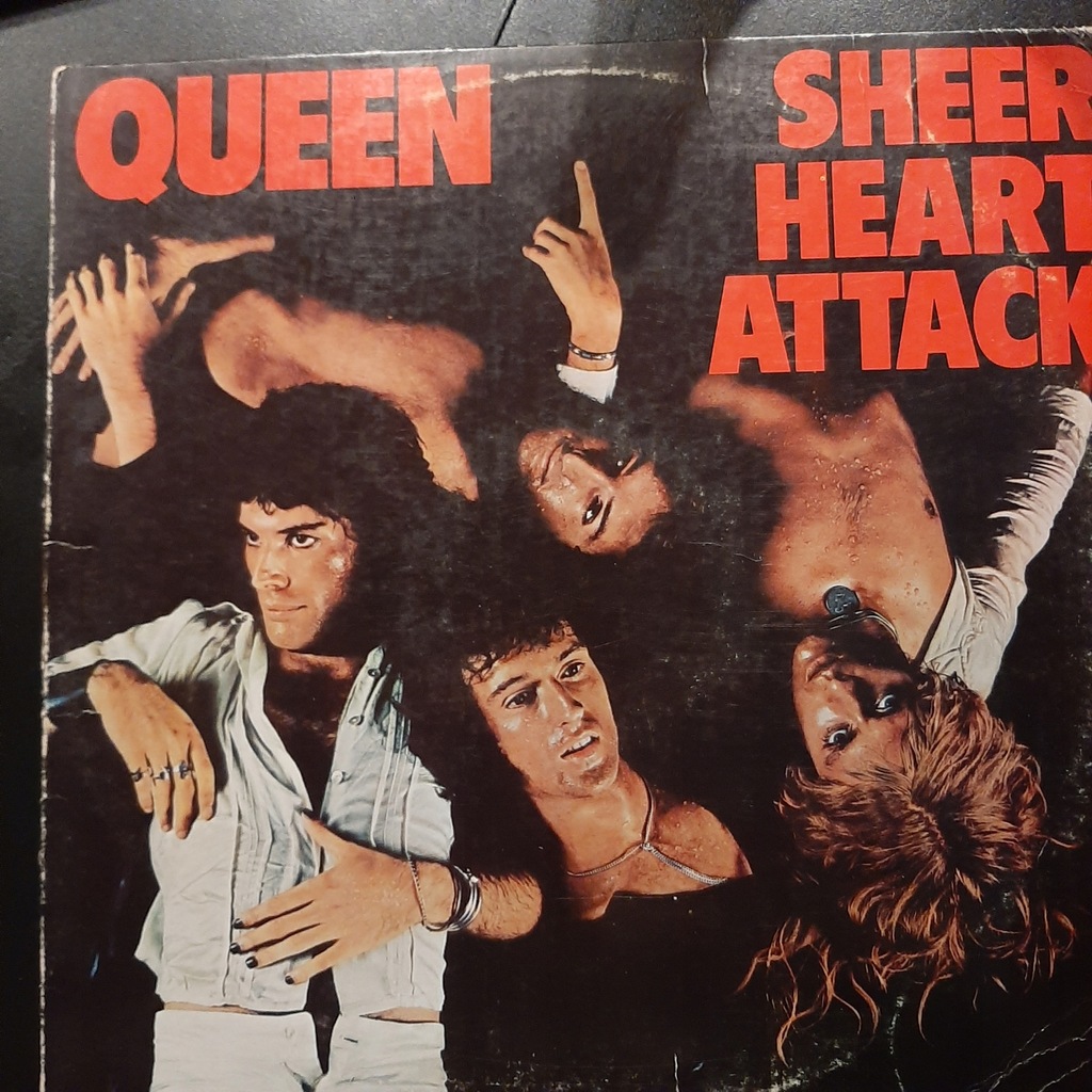 QUEEN - SHEER HEART ATTACK - LP, 1974 7E 1026 - 11911817096 - oficjalne archiwum Allegro