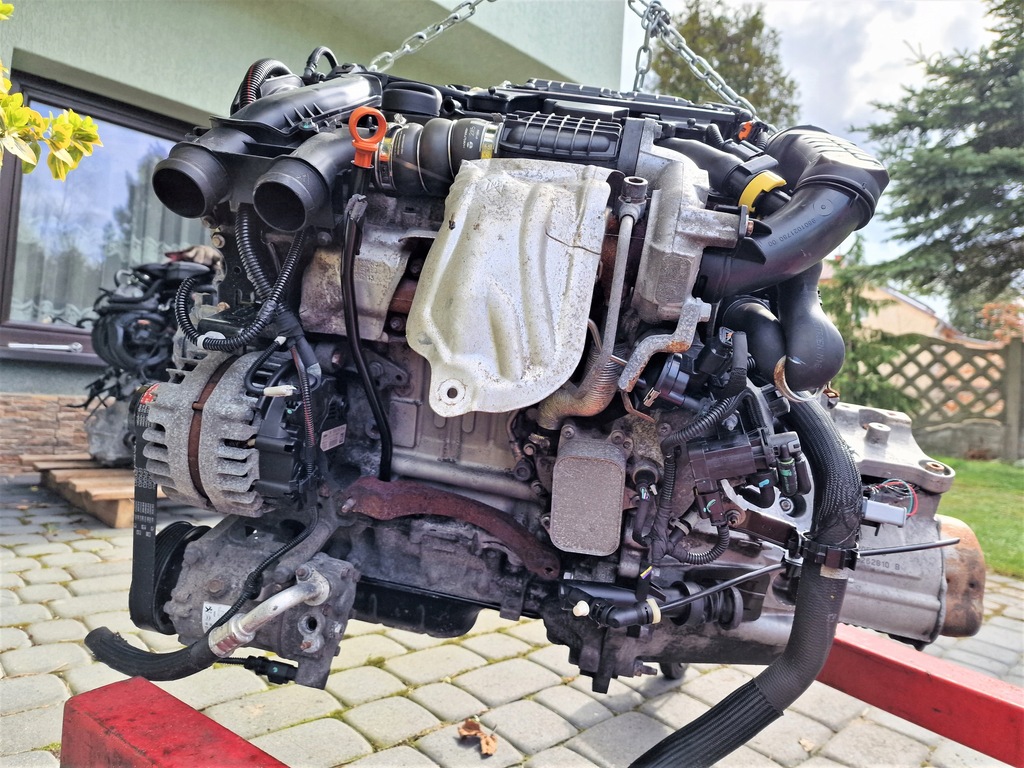 Silnik 1,6 HDI Citroen Peugeot BH02 JBHT Kompletny - 13572917298 - oficjalne archiwum Allegro