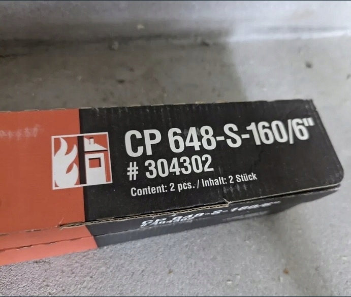 HILTI Cp648 4x160mm Zabezpieczenie PPOZ Rura Palna - 13981057076 ...