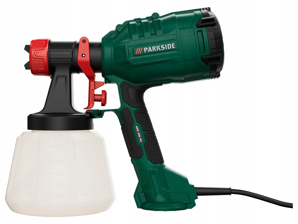 Pistolet malarski Parkside PFS 400 B1 450 W - 13030329029 - oficjalne ...