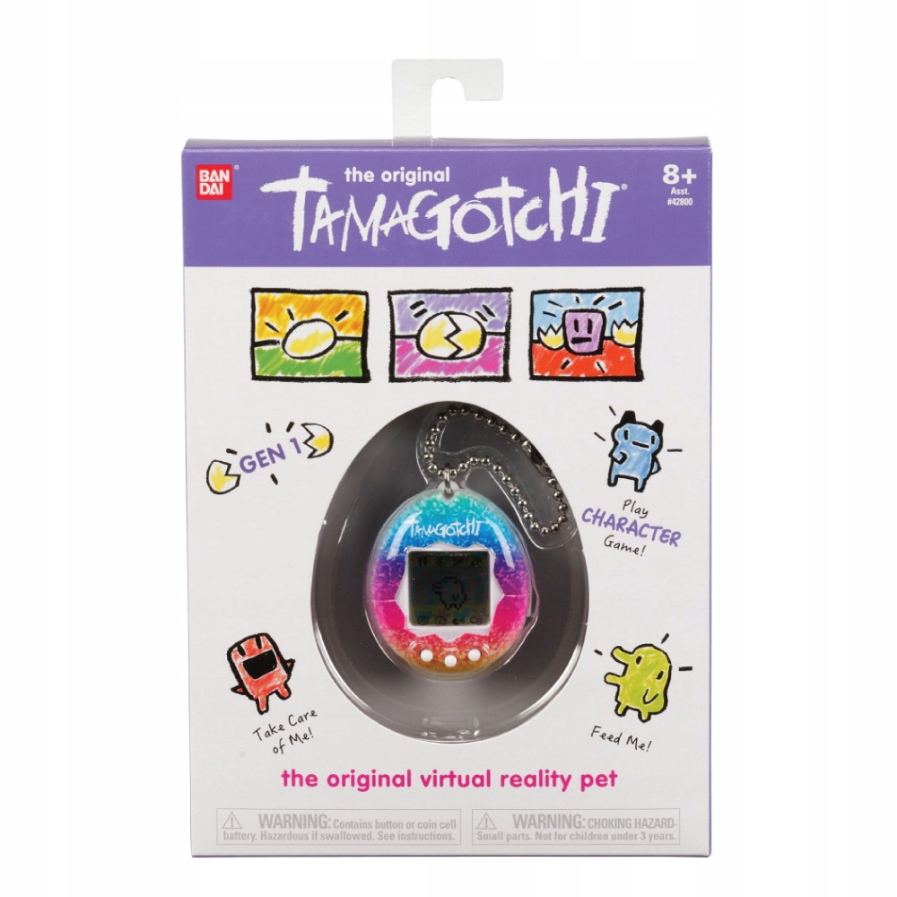 ORYGINALNE TAMAGOTCHI BANDAI RAINBOW BOX NOWE - 12432021796 - oficjalne ...