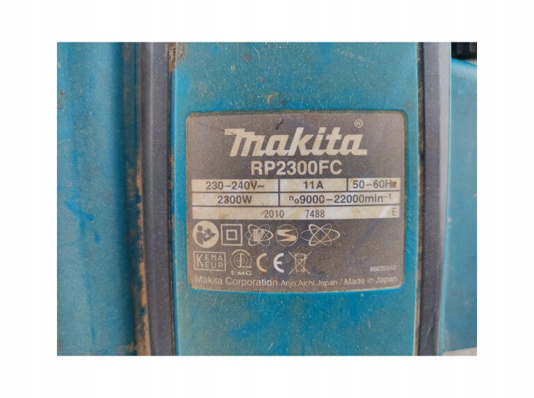 FREZARKA MAKITA RP2300FC 2300W - 11718163568 - oficjalne archiwum Allegro