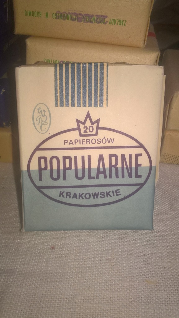 Papierosy PRL - POPULARNE warszawskie - 12293504733 - oficjalne ...