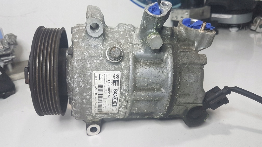 KOMPRESOR KLIMATYZACJI SANDEN 1K0 820 808 F EUROPA - 13989486521 ...