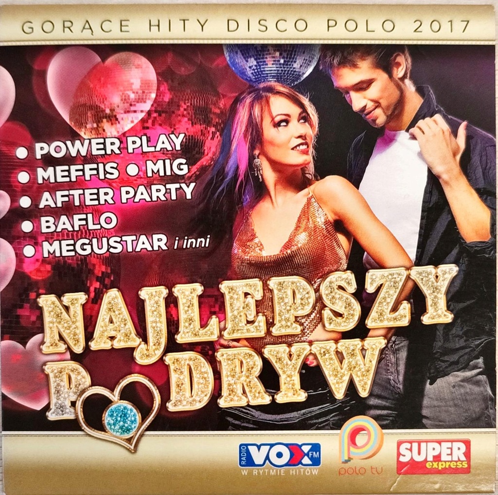 CD GORĄCE HITY DISCO POLO 2017 NAJLEPSZY PODRYW - 12822130417 - oficjalne archiwum Allegro