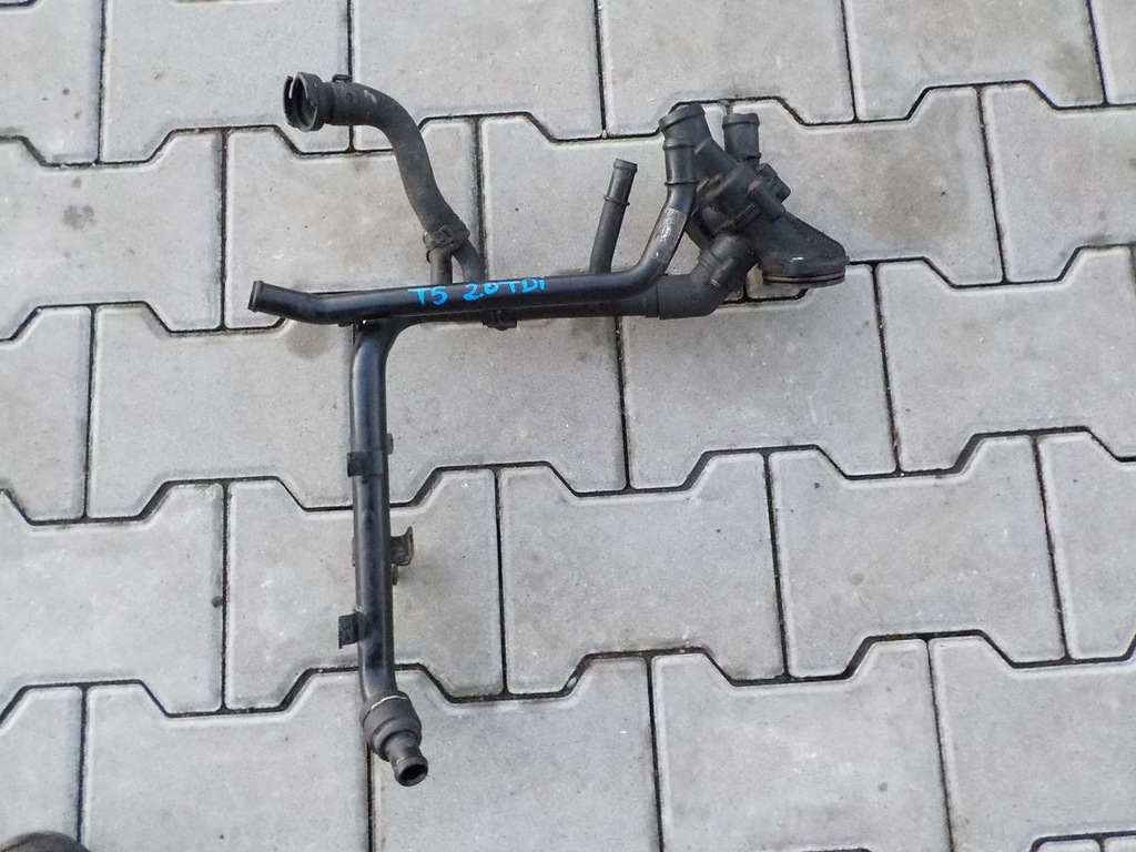 VW T5 2.0 TDI RURKA RURKI PRZEWÓD WODY 03L121064F - 7049568351 ...