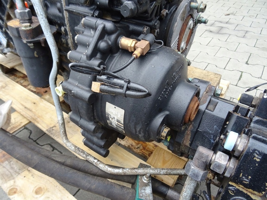 Obudowa skrzyni przystawka MANUAL ZF 4x4 MAN TGX TGS Hydrodrive ...