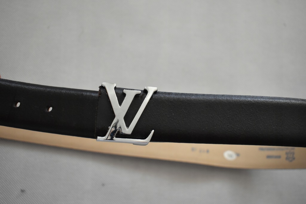LV LOUIS VUITTON 100%SKORA SOLIDNY PASEK - 12367682954 - oficjalne ...