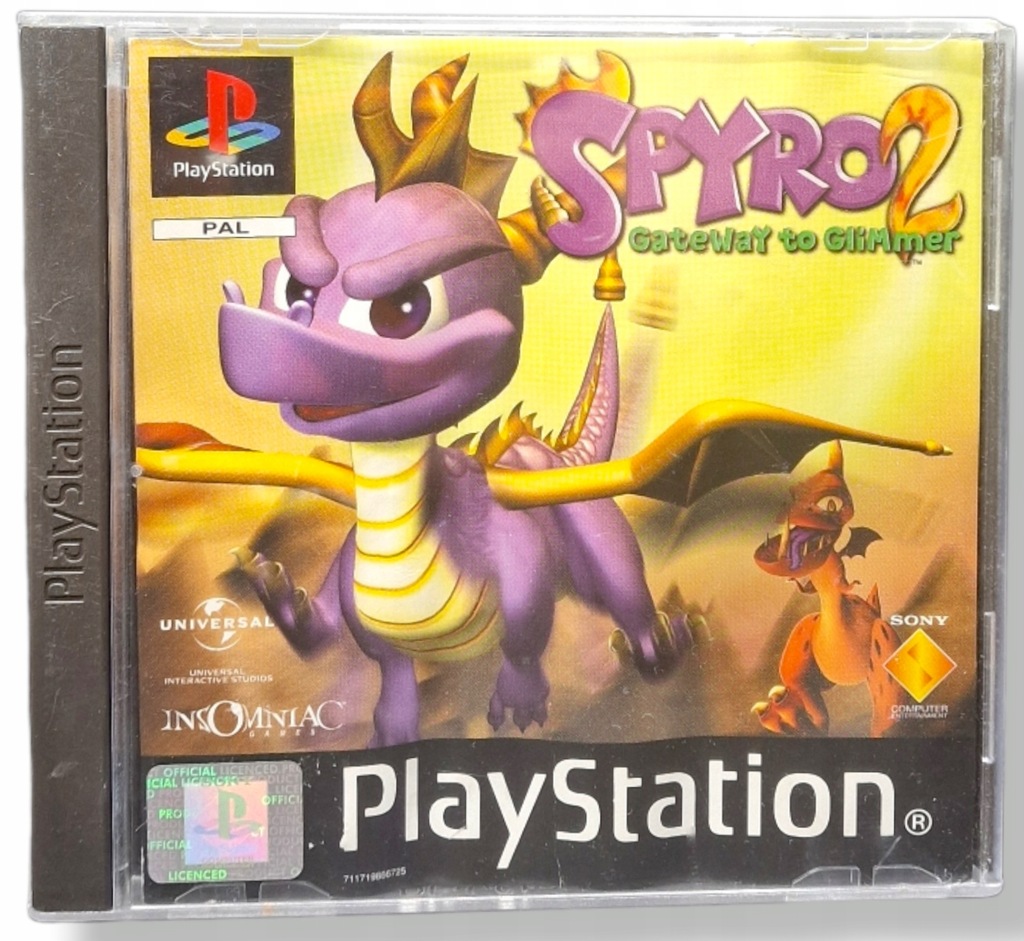 SPYRO 2 GATEWAY TO GLIMMER PlayStation (PS1/PSX) - 13397055075 - oficjalne archiwum Allegro