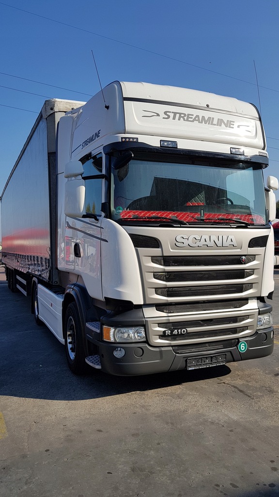 SCANIA R 410 E6 BEZ EGR 300 TŚ KM PRZEBIEG GWATANT - 7621893981 ...