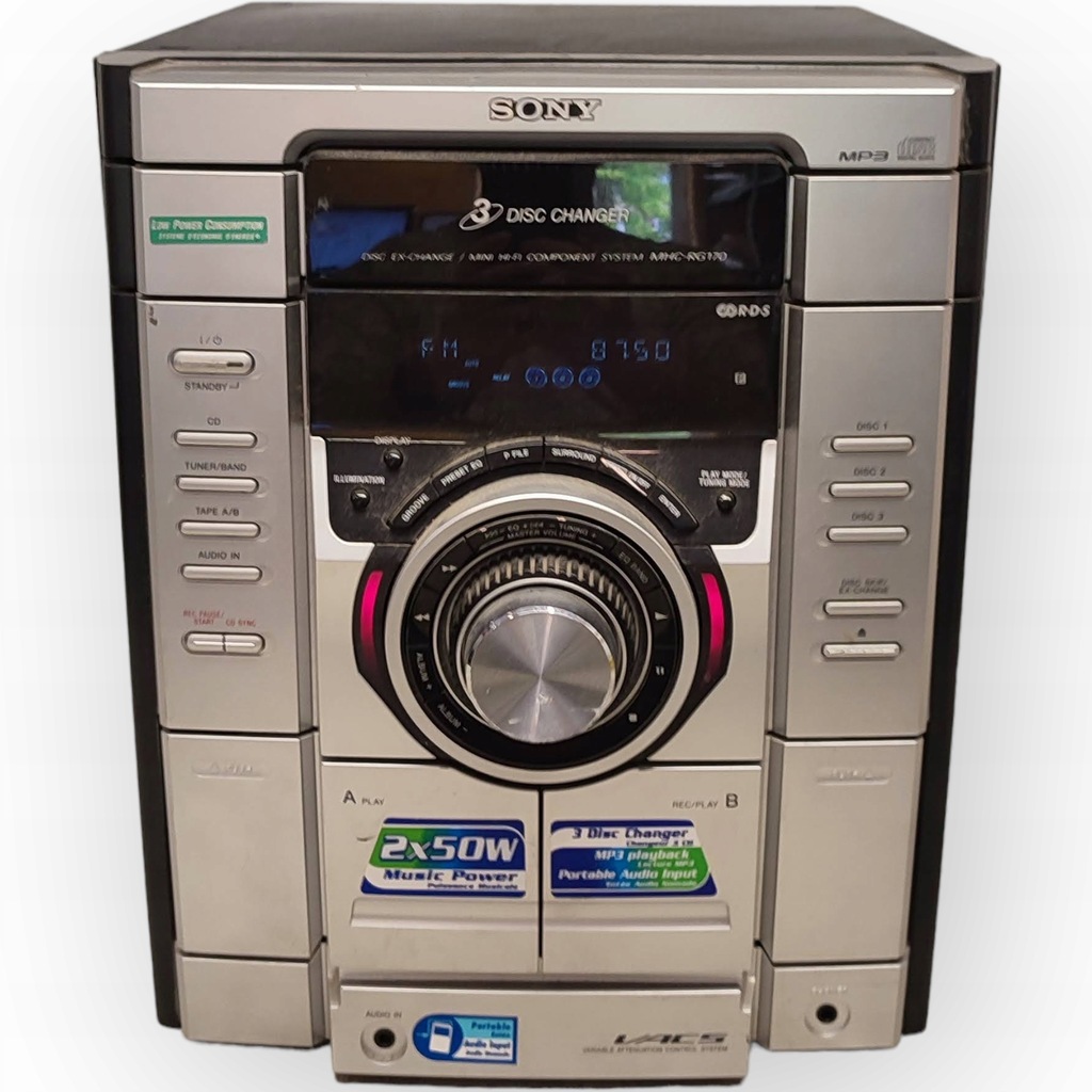 Wieża Sony mhc rg170 z MP3 Rds. Aukcja BCM - 13762218491 - oficjalne archiwum Allegro