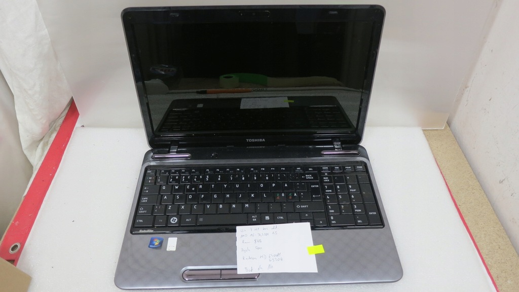 Toshiba Satellite L755D 15,6" AMD A6 8GB / 500GB - 14054825589 ...