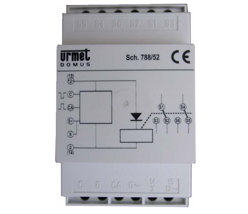 PRZEKAŹNIK MONOSTABILNY MIWI URMET 788/52 - 7359402107 - oficjalne ...