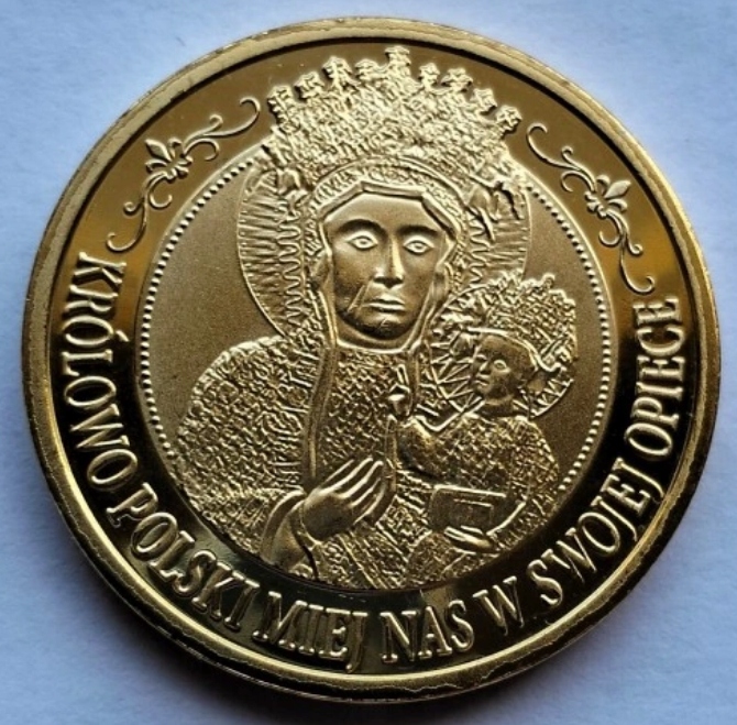 MATKA BOSKA - J. PIŁSUDSKI -100 LAT POLSKI NIEPODLEGŁEJ- MONETA ...