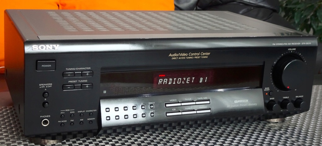 Amplituner Stereo - SONY STR-DE215 - Phono 115wat - 7772652953 ...